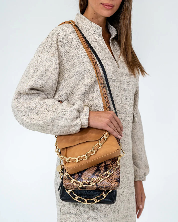 Amber Petite | Caramel Python – Olive Interiors & Fashion