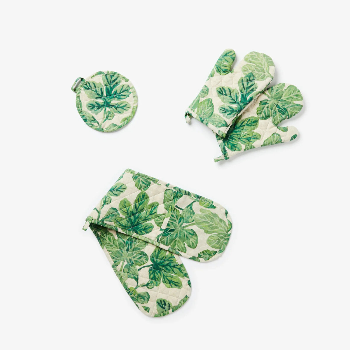 Fig Green Long Pot Holder – Olive Interiors & Fashion